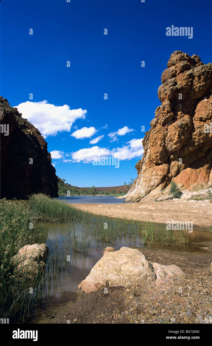 water hole Australia billabong desert Glen Helen Gorge Northern ...