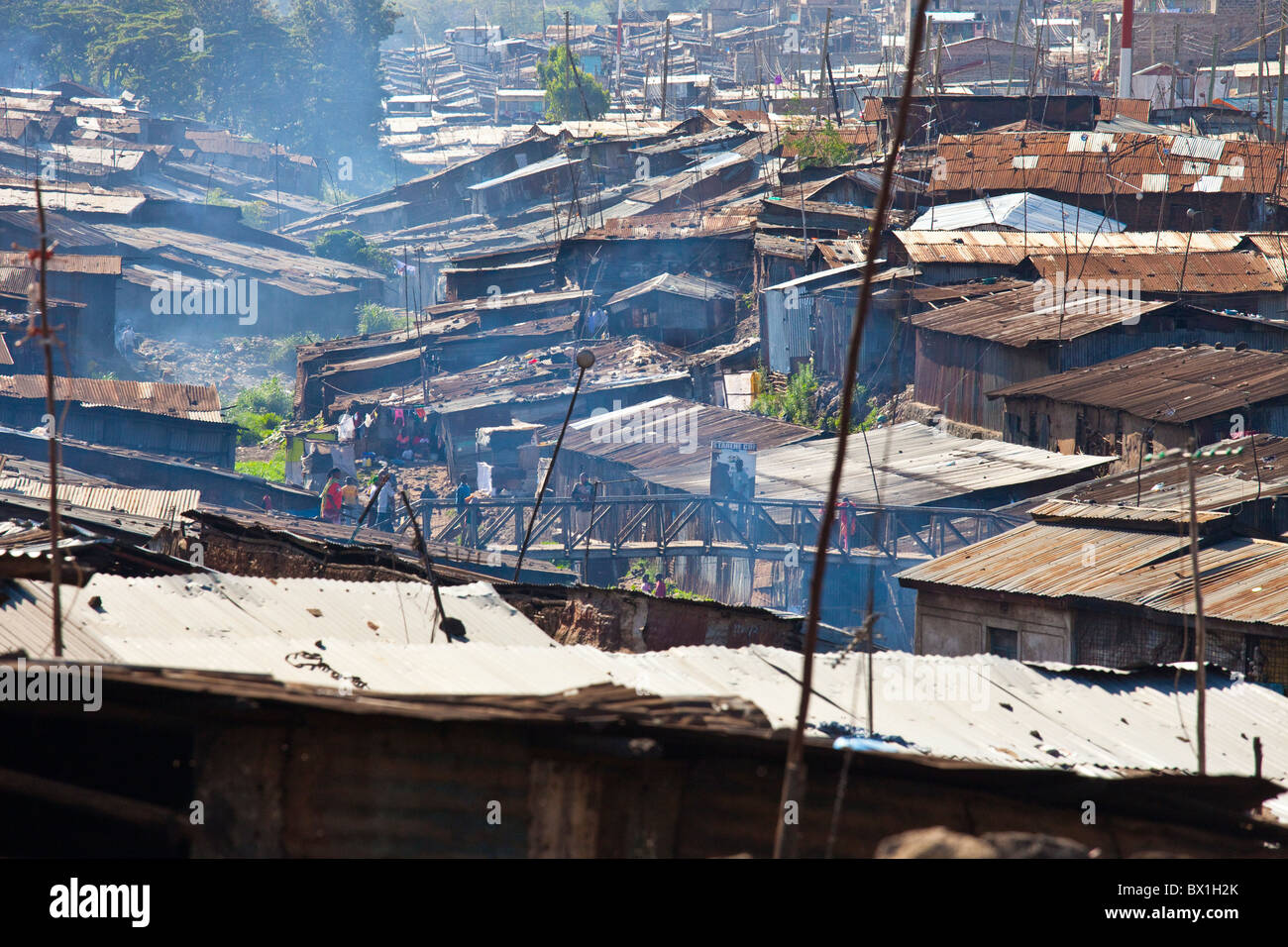 Mathare slums, Nairobi, Kenya Stock Photo - Alamy
