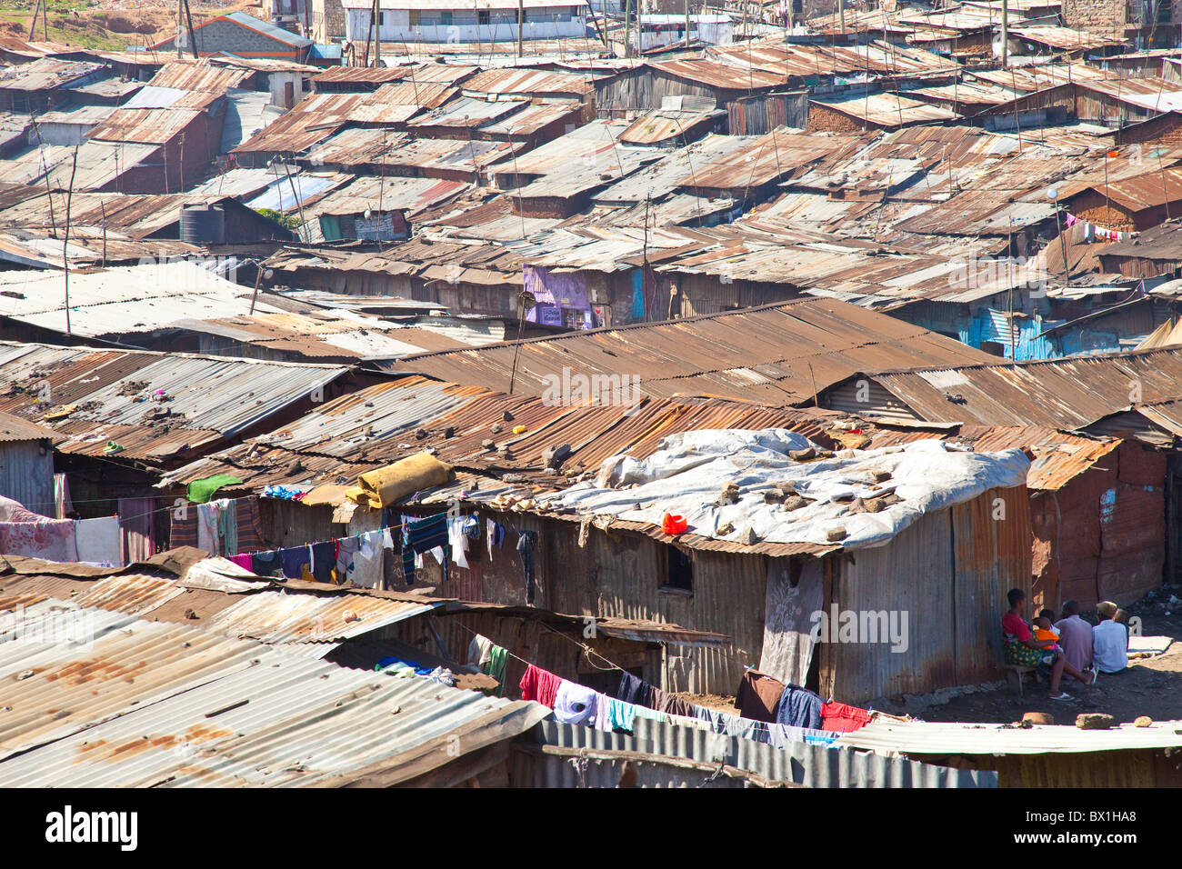 Mathare slums, Nairobi, Kenya Stock Photo - Alamy