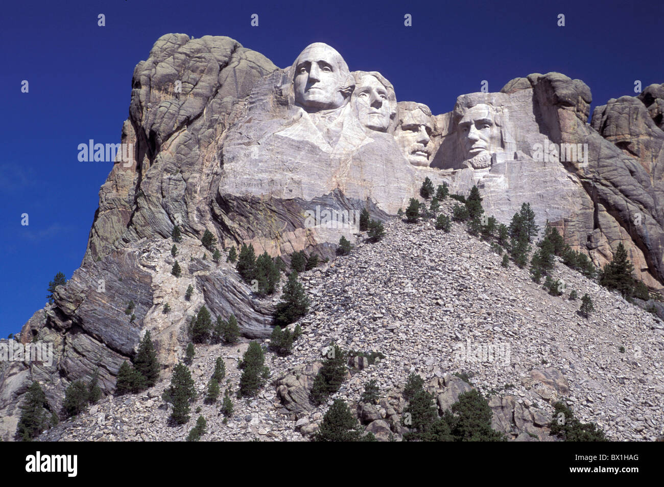 Mount Rushmore National Memorial South Dakota USA America United States ...