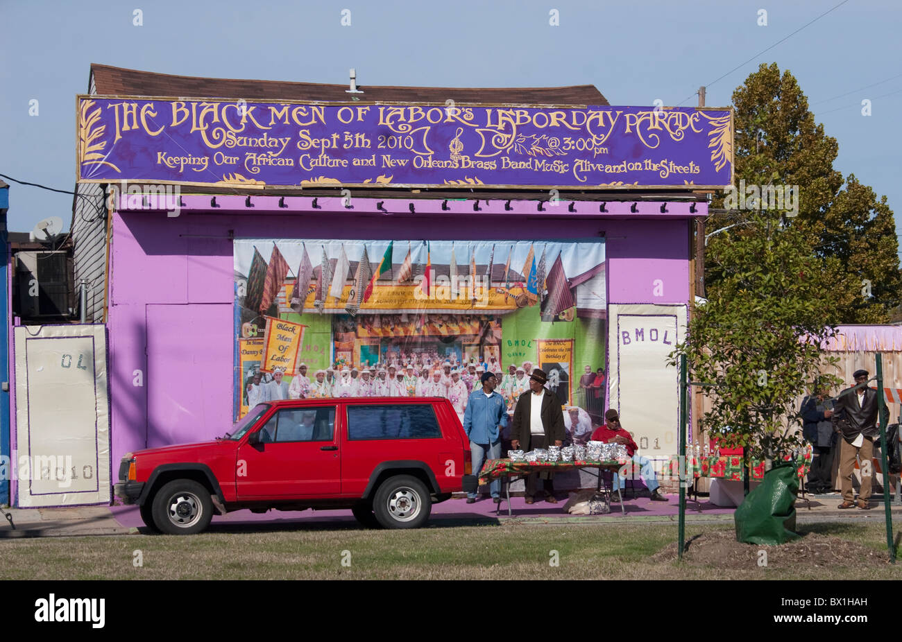 Black Men of Labor headquarters in the Bywater/Marigny neighborhood of ...
