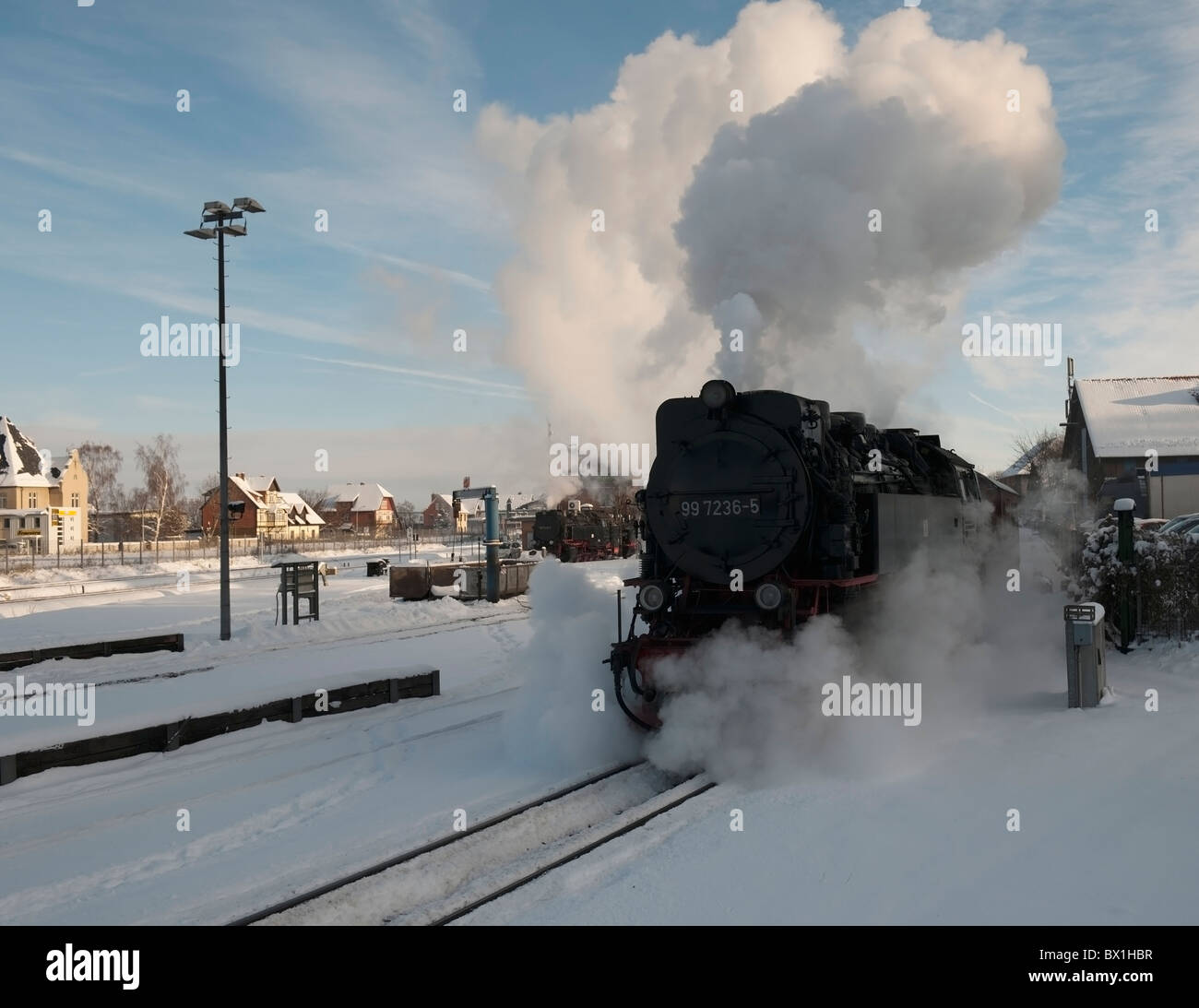 Steam plough locomotive hi-res stock photography and images - Alamy