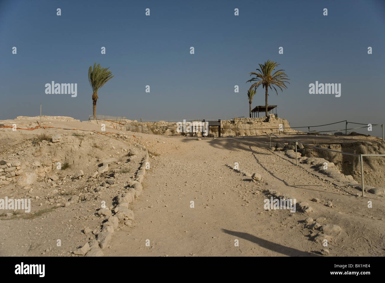 The ancient city of Megiddo or Armageddon a National Park in Israel ...