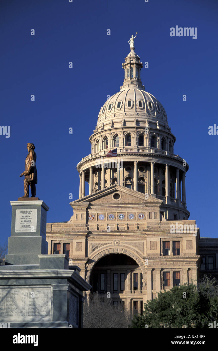 Austin State Capitol Texas USA America United States dome sculpture ...