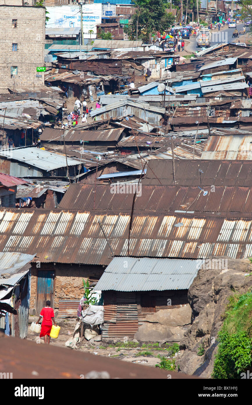 Mathare slums, Nairobi, Kenya Stock Photo - Alamy