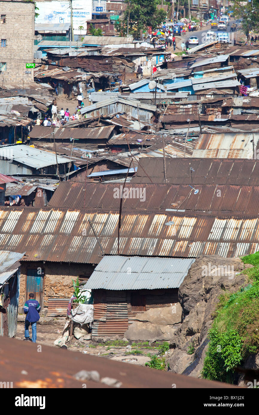 Mathare slums, Nairobi, Kenya Stock Photo - Alamy