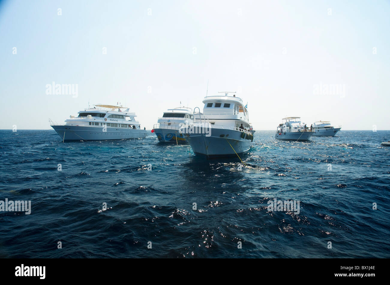 Egypt, Sinai, Red Sea Diving Safari Diving boats Stock Photo - Alamy