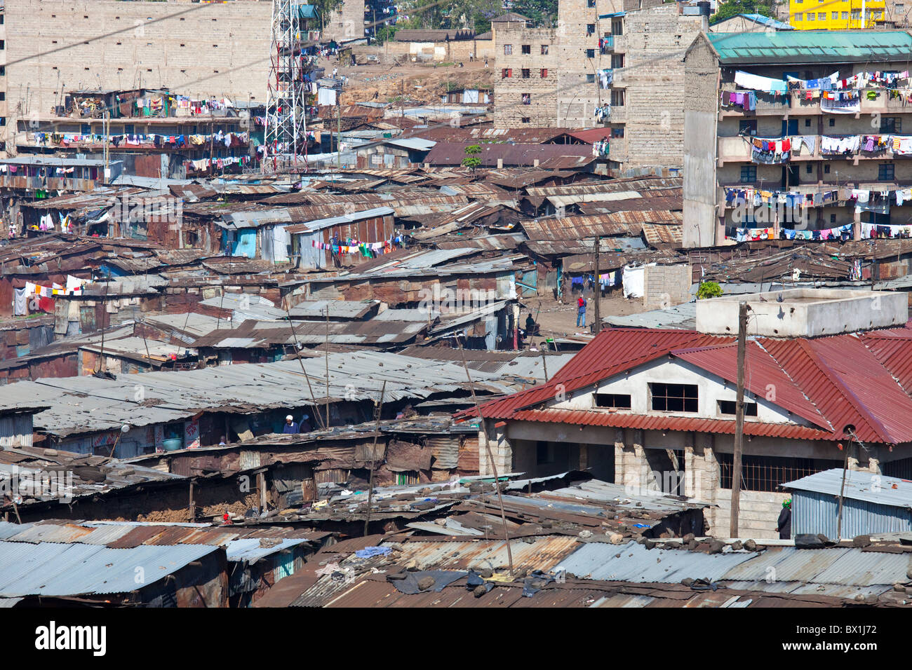 Mathare slums, Nairobi, Kenya Stock Photo - Alamy