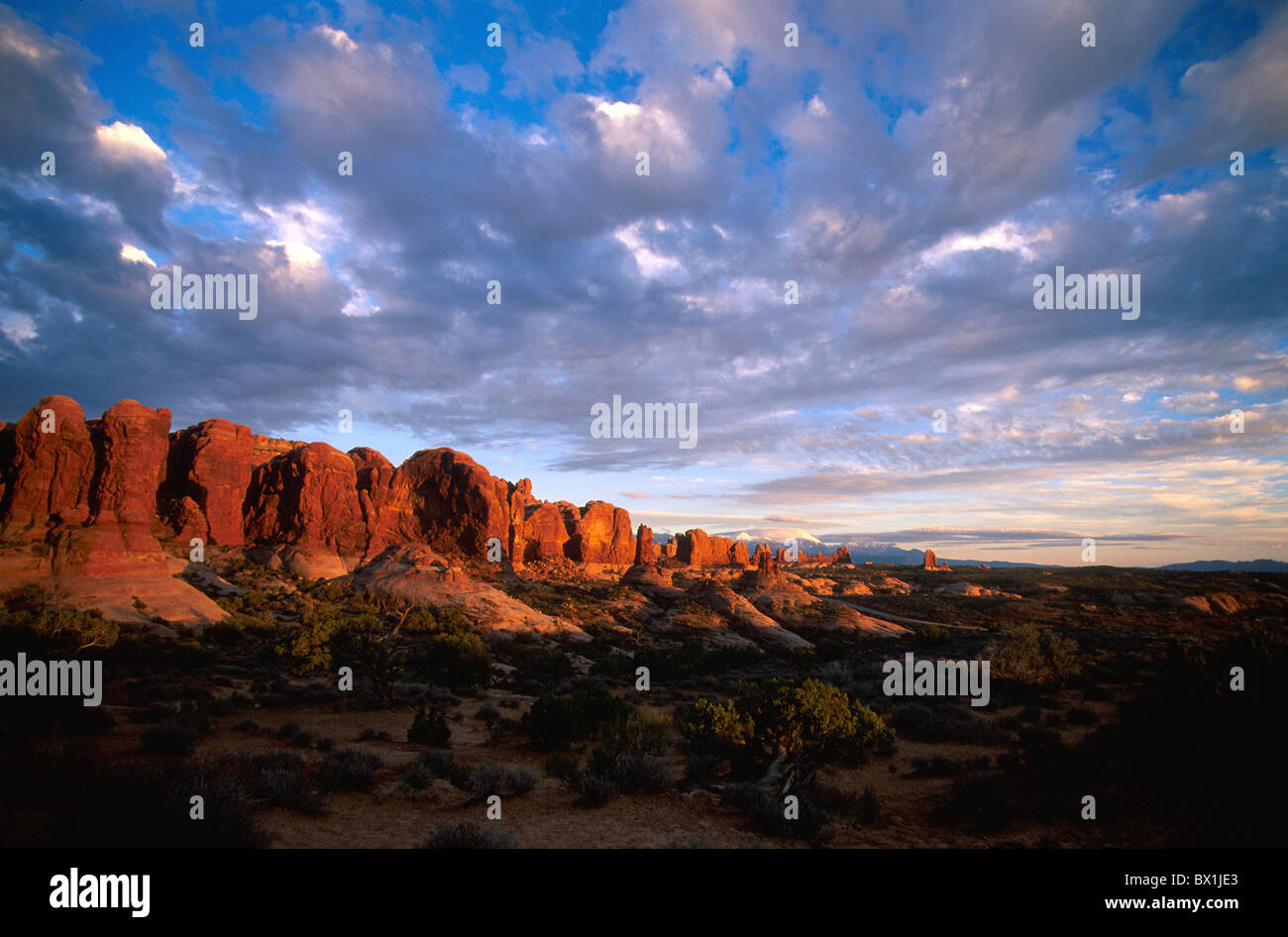 Arches national park USA America United States Utah mountains rocks ...