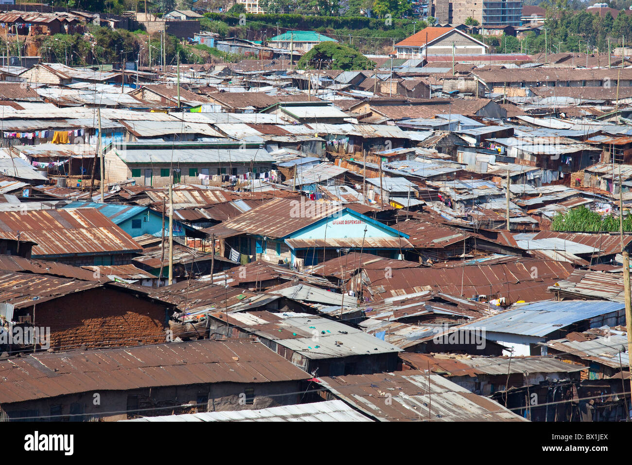 Mathare slums, Nairobi, Kenya Stock Photo - Alamy