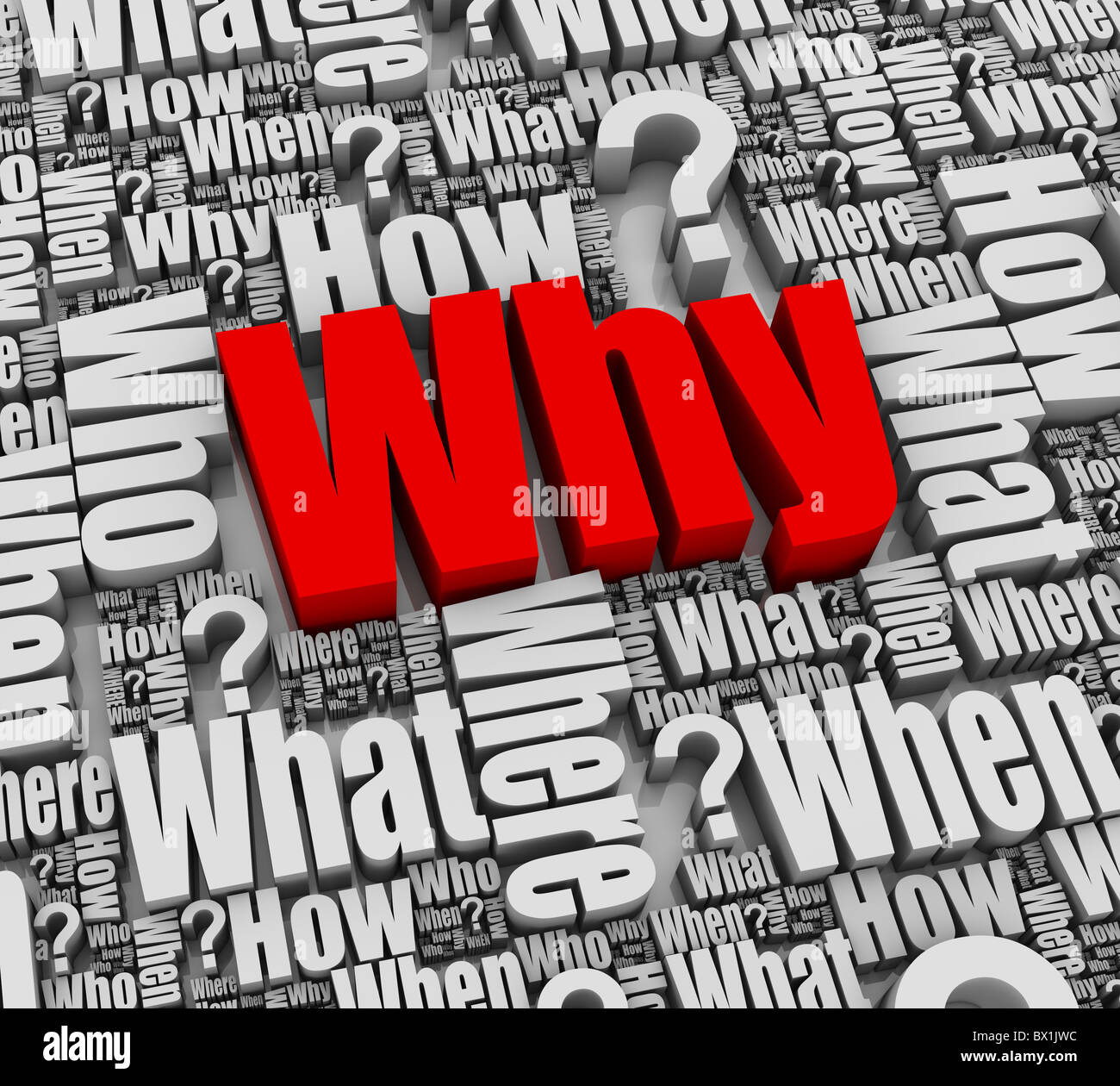 Group of 3D words. Part of a series Stock Photo - Alamy