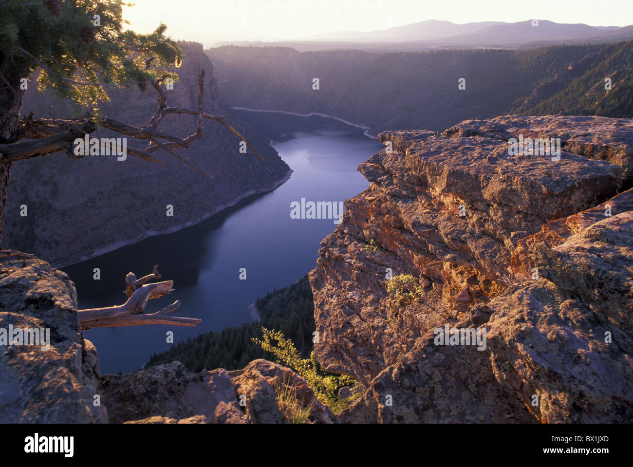 Flaming Gorge National Recreation Area Red Canyon Overlook USA America ...