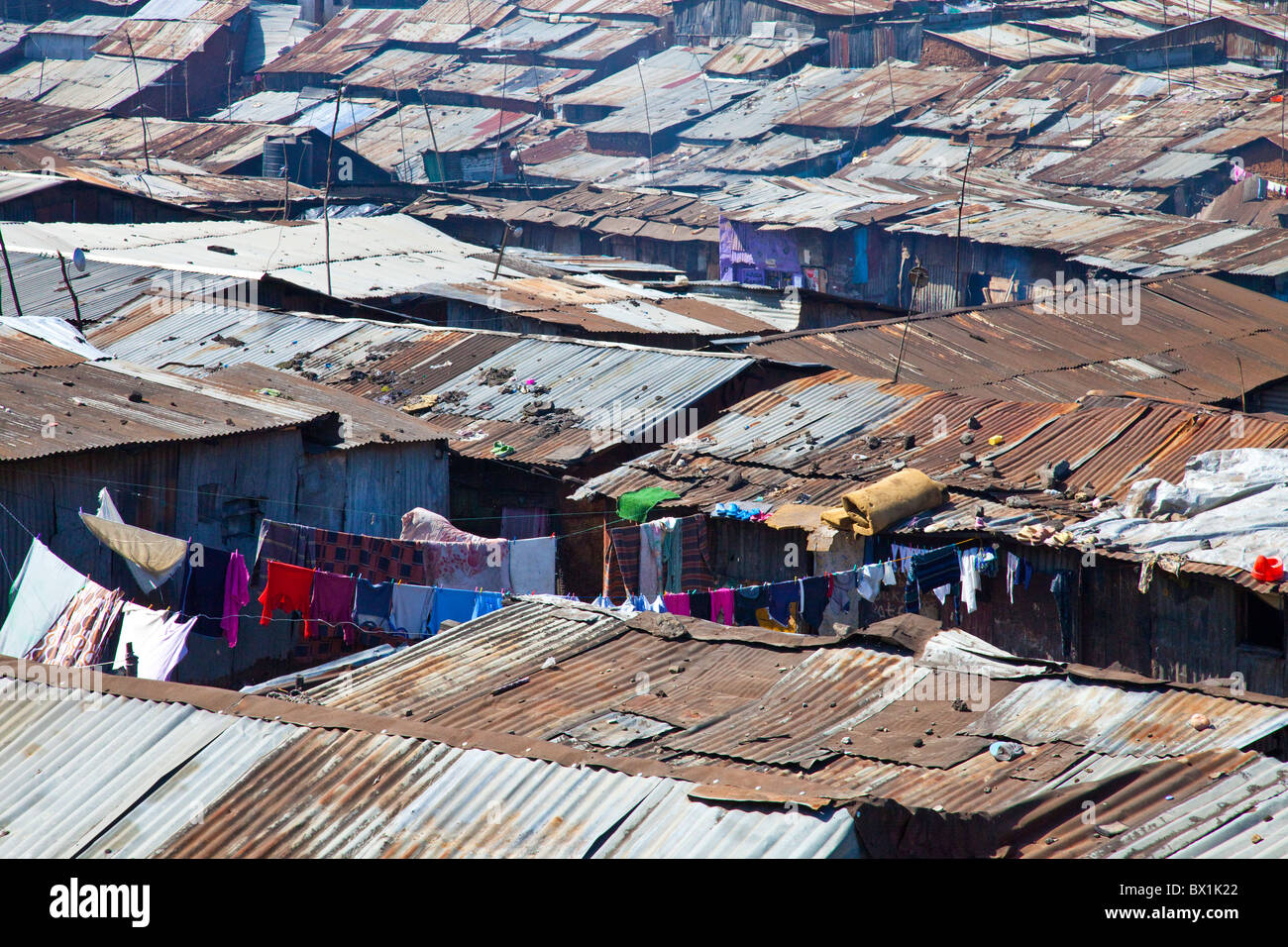 Mathare slums, Nairobi, Kenya Stock Photo - Alamy