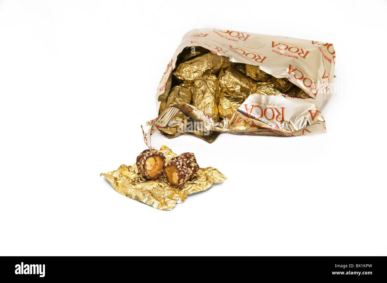 Gold candy hi-res stock photography and images - Alamy