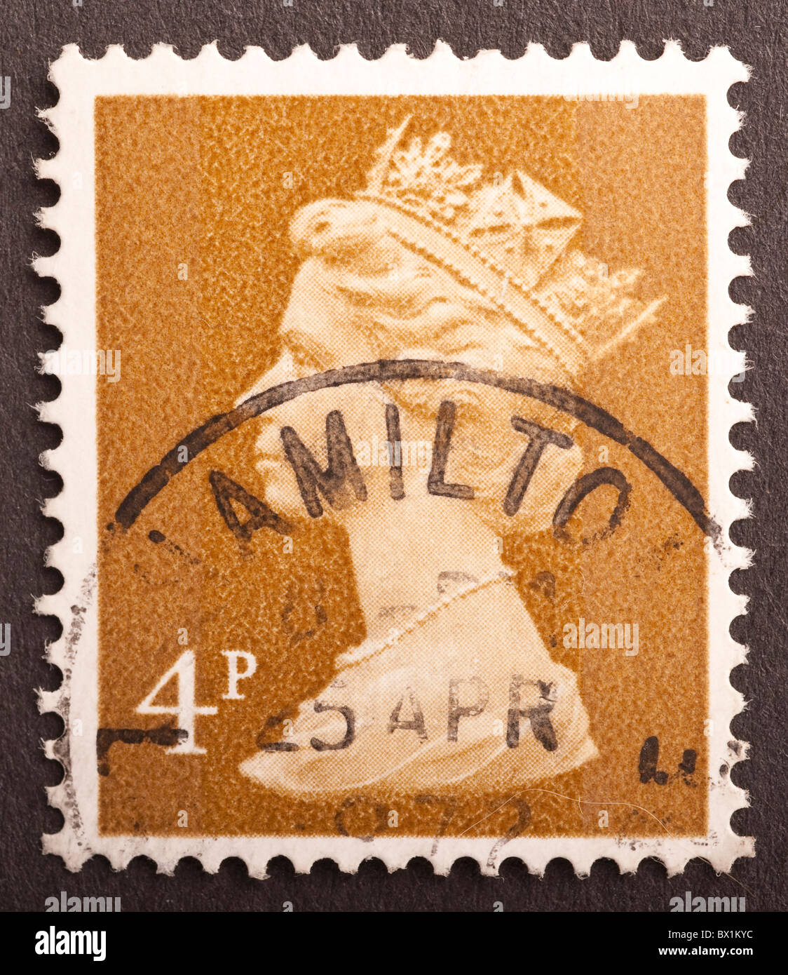 United kingdom postage stamp 4p hi-res stock photography and images - Alamy