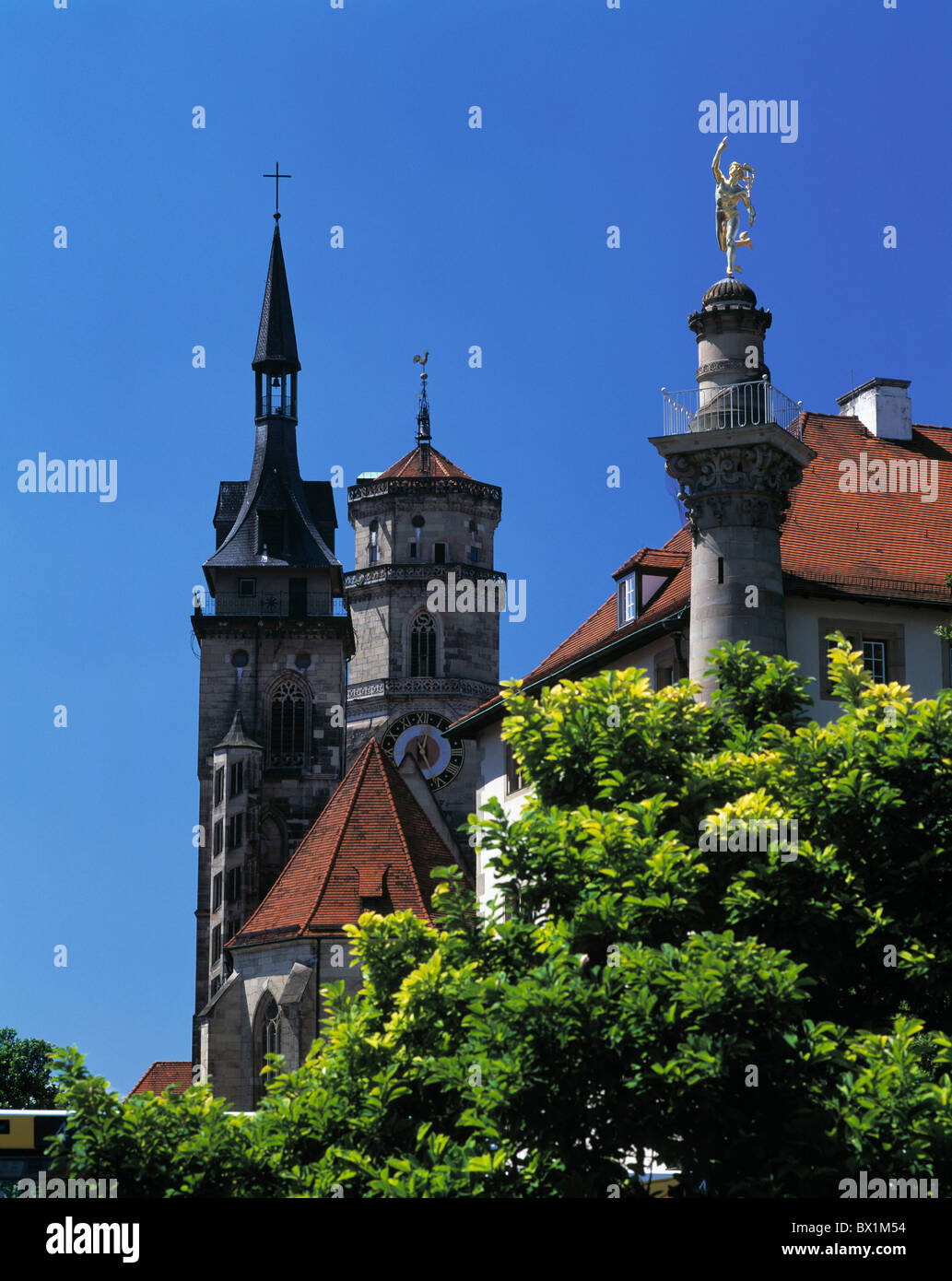 Steeples of collegiate church hi-res stock photography and images - Alamy