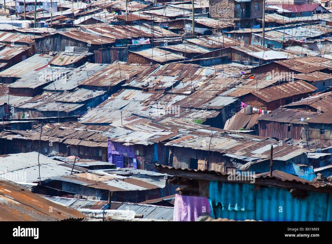 Mathare slums, Nairobi, Kenya Stock Photo - Alamy