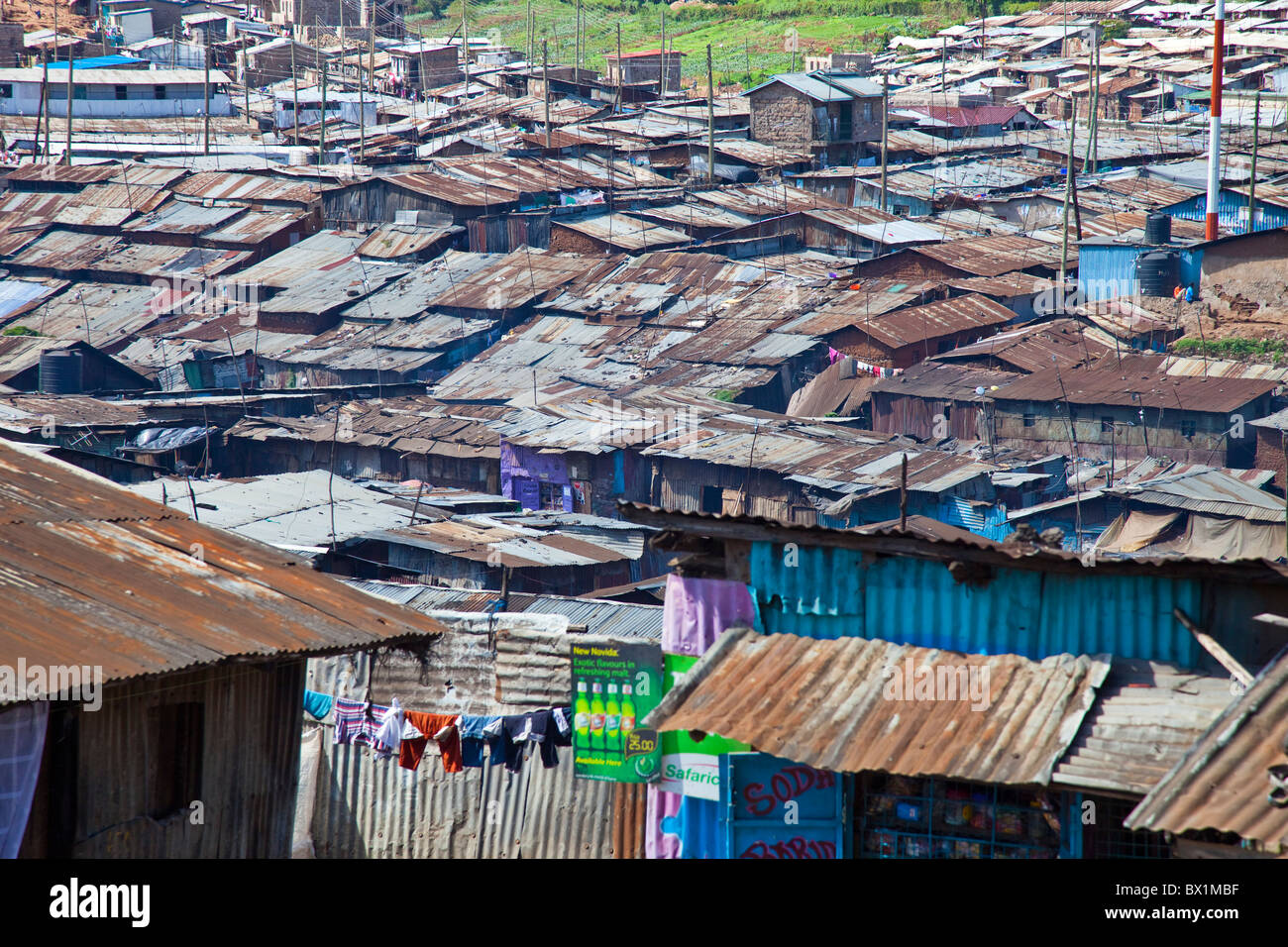 Mathare slums, Nairobi, Kenya Stock Photo - Alamy