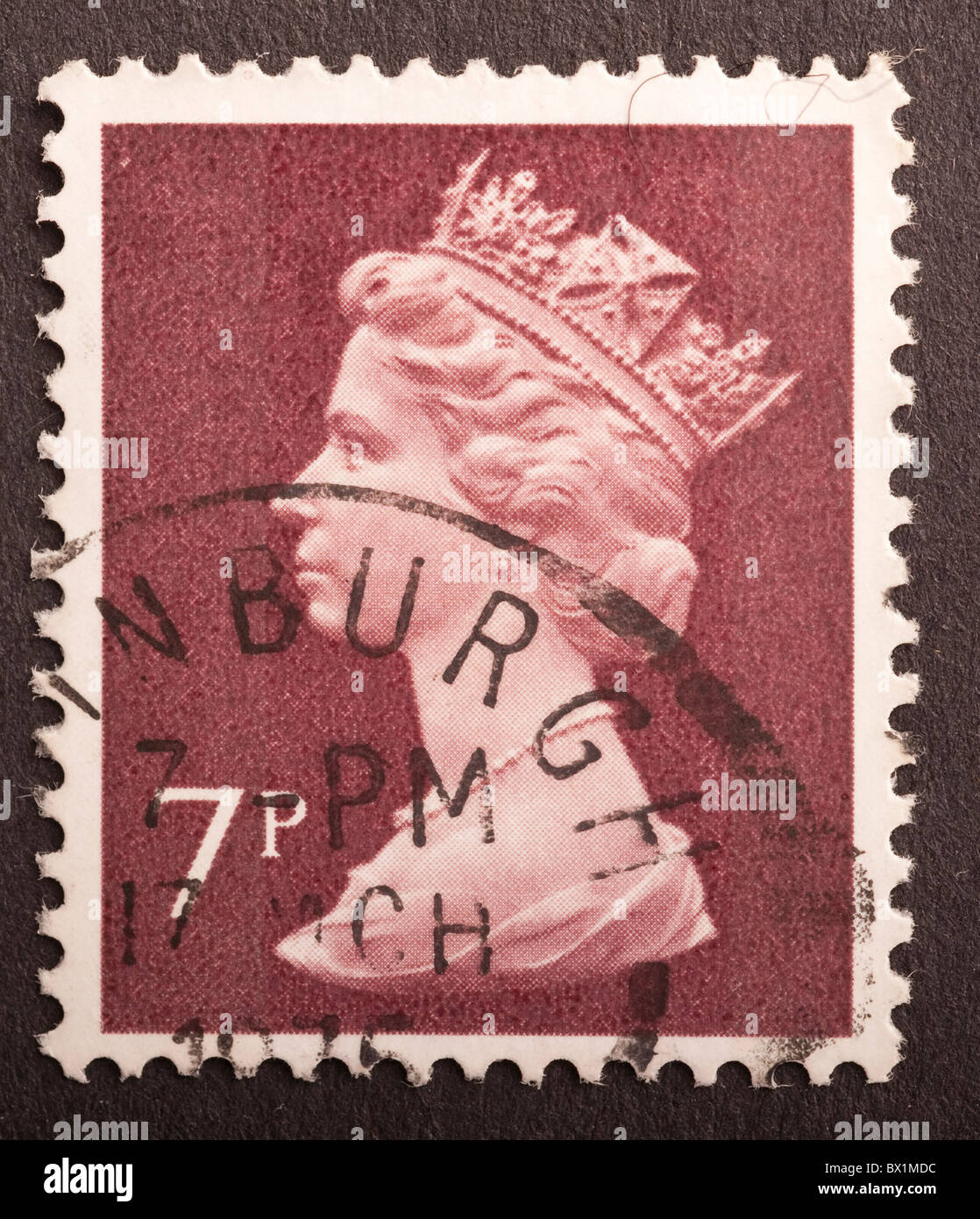 7p stamp hi-res stock photography and images - Alamy