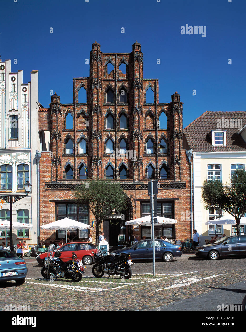 Brick building germany hi-res stock photography and images - Alamy