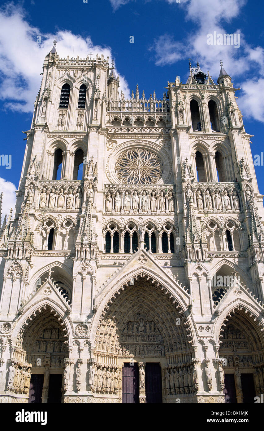 Amiens Amiens Cathedral Built 1220 Cathedrale Notre Dame Christianity ...