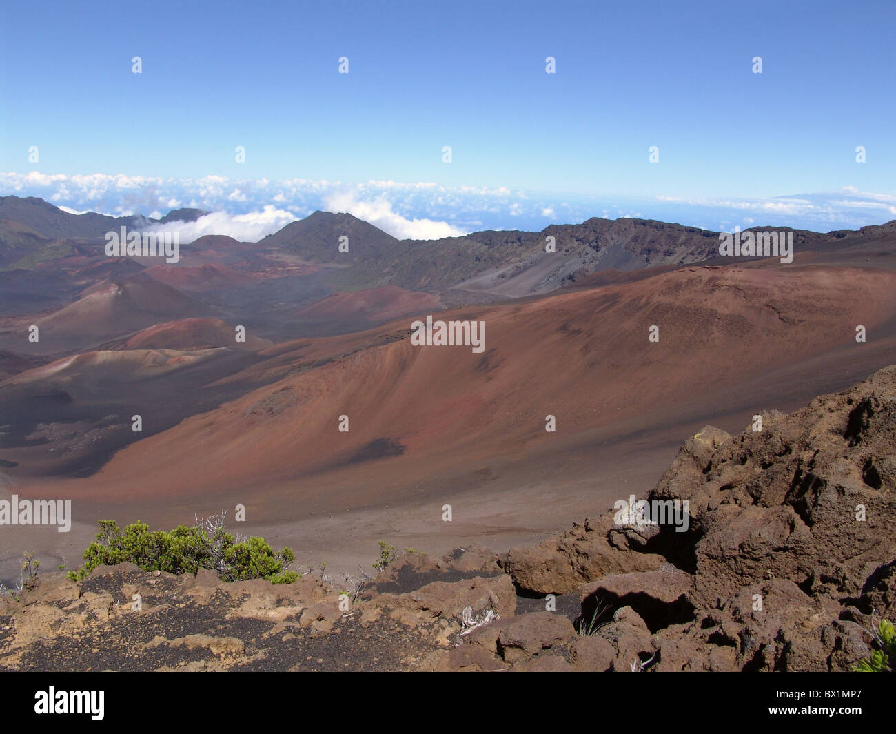 clouds desert scenery landscape volcanism volcano Stock Photo - Alamy