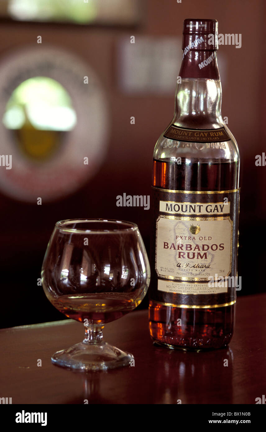 Barbados mount gay rum hi-res stock photography and images - Alamy