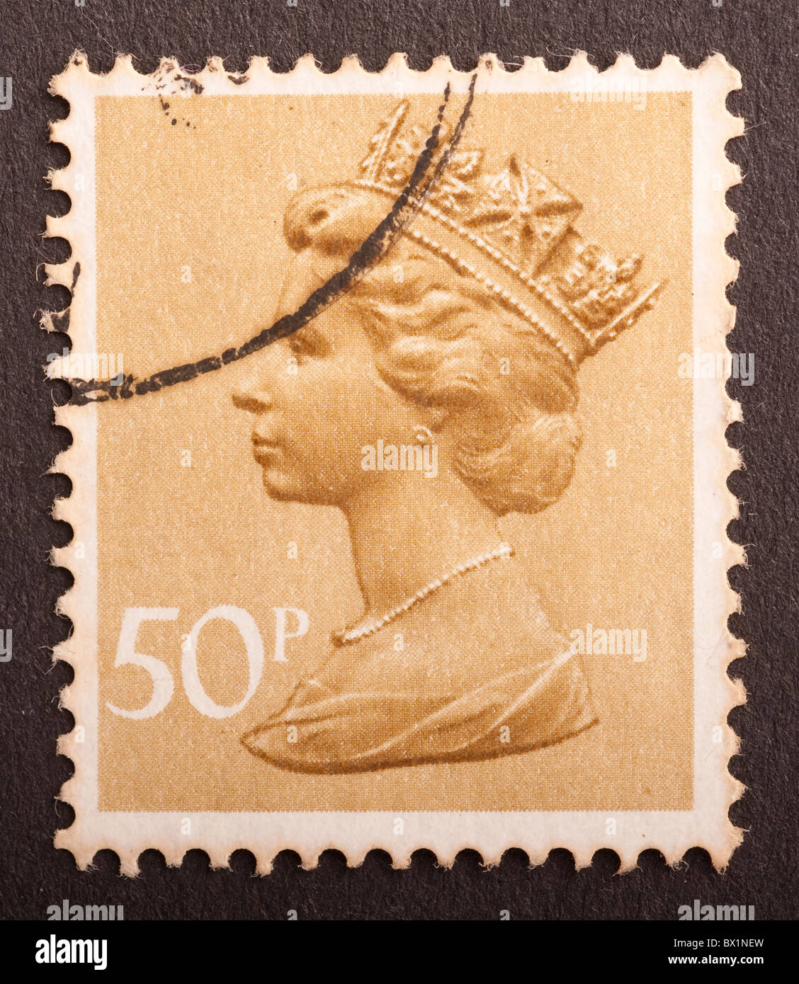 United kingdom postage stamp 50p hi-res stock photography and images ...