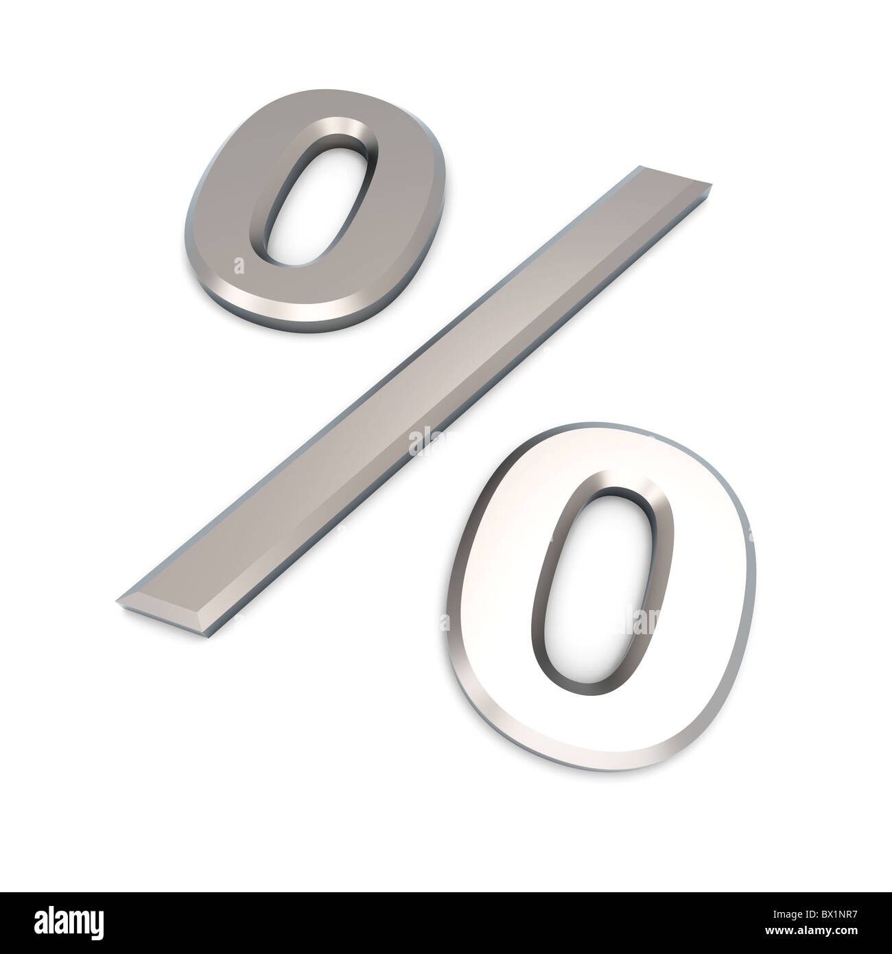 Percentage symbol Cut Out Stock Images & Pictures - Alamy