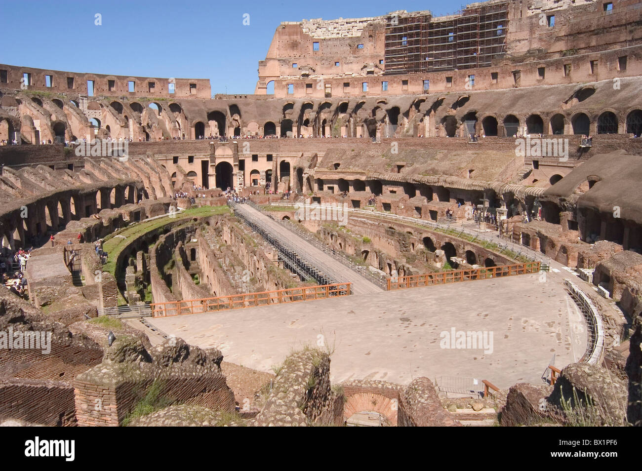 antique antiquity arena Coliseum Colosseum Italy Europe Roman Rome ...