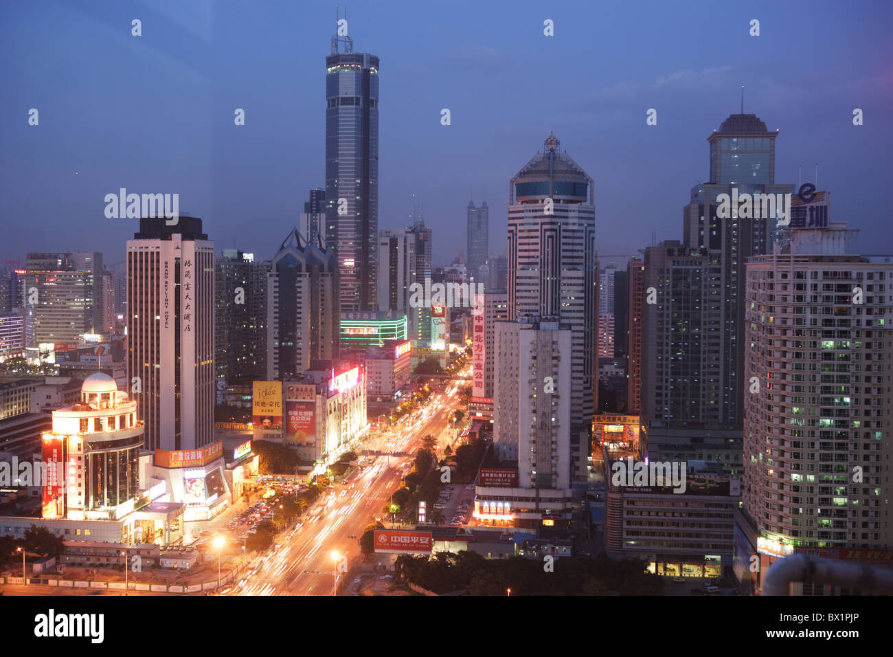 Shenzhen Shennan Avenue High Resolution Stock Photography and Images ...