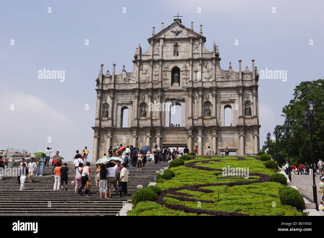 China Asia Macao Macau city Sao Paulo Kathedrale UNESCO world cultural ...