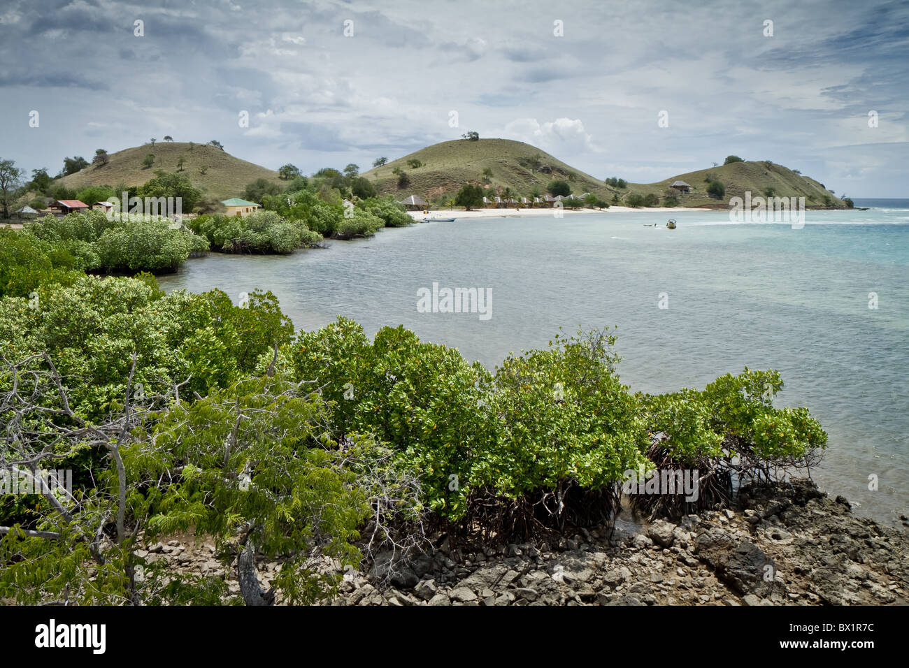 small tropical Seraya Island, Indonesia Stock Photo - Alamy