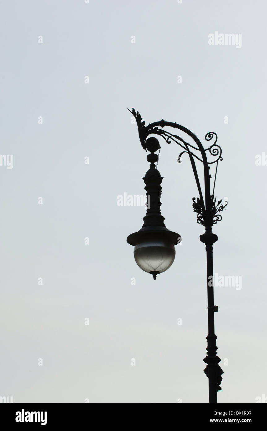 Old lamppost in Berlin city Germany Stock Photo - Alamy