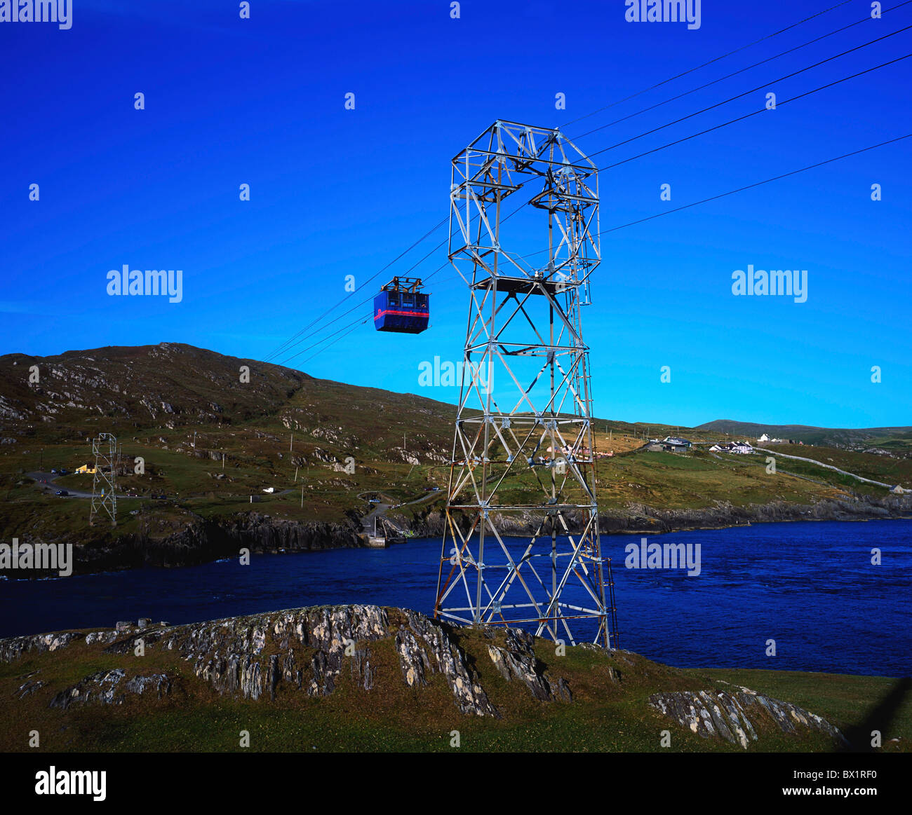 Dursey Island, County Cork, Ireland, Cable Car Stock Photo - Alamy