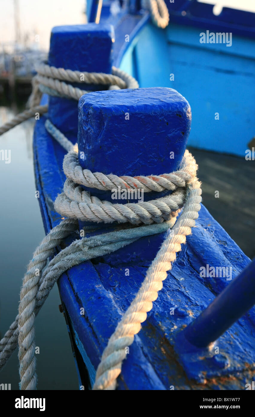Blue colored boat hi-res stock photography and images - Alamy