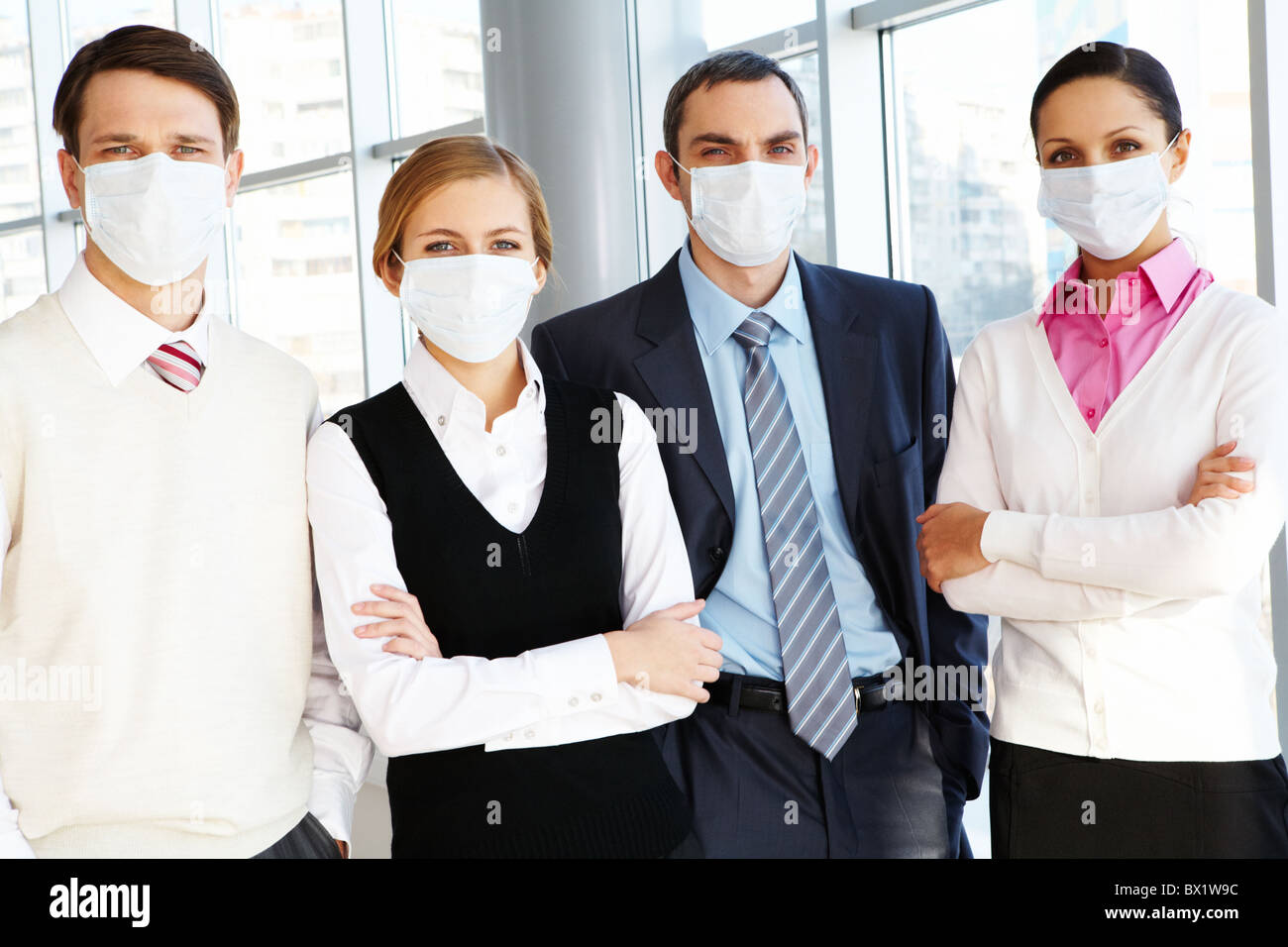 Employment line mask hi-res stock photography and images - Alamy