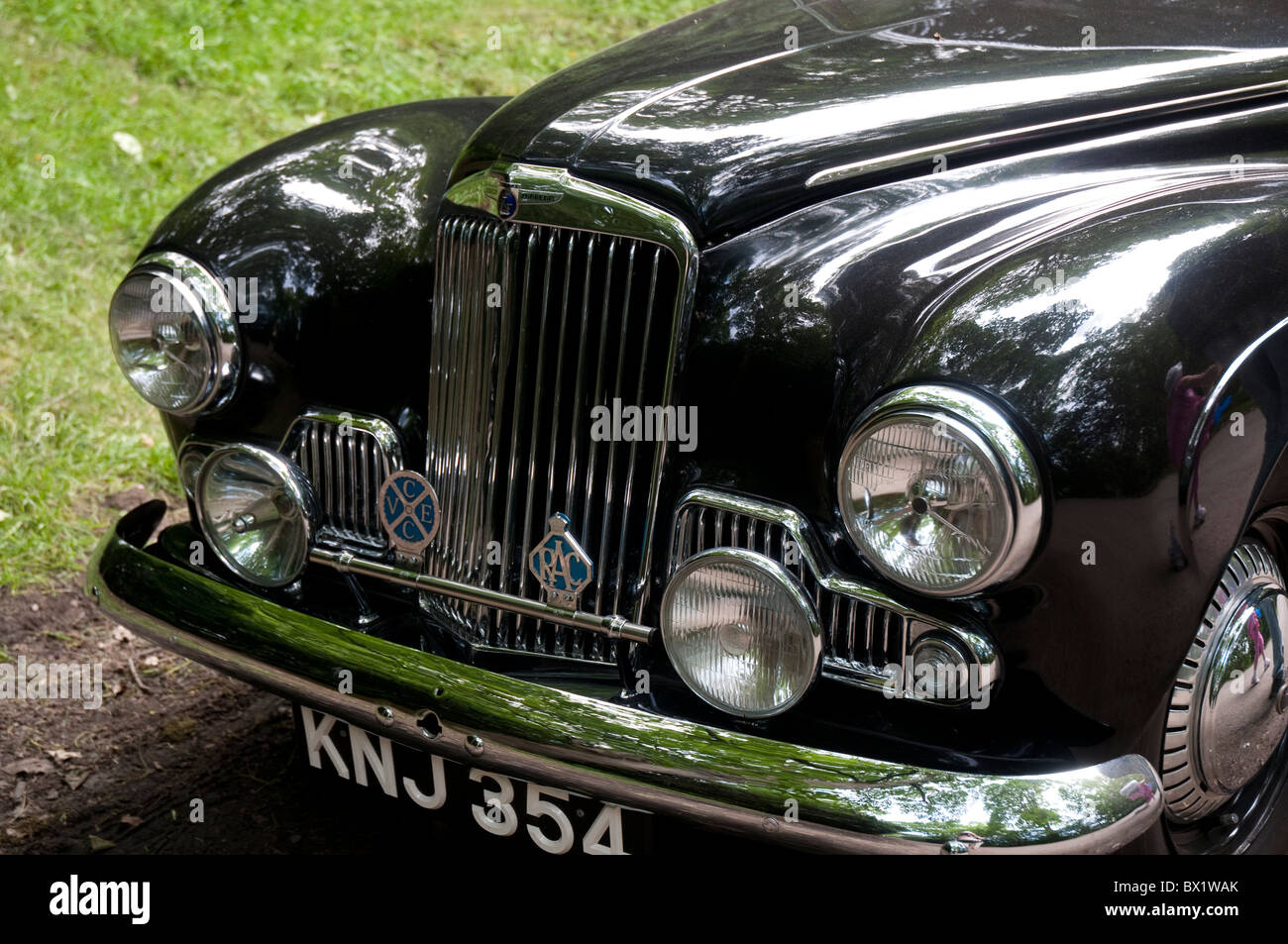 Old Classic Sunbeam car Stock Photo - Alamy