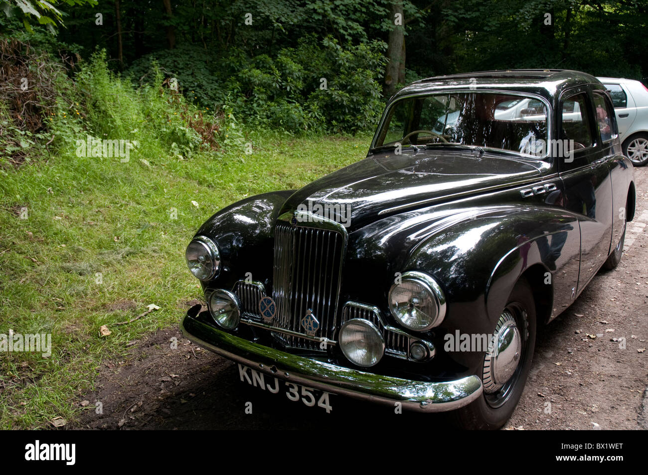 Old Classic Sunbeam car Stock Photo - Alamy