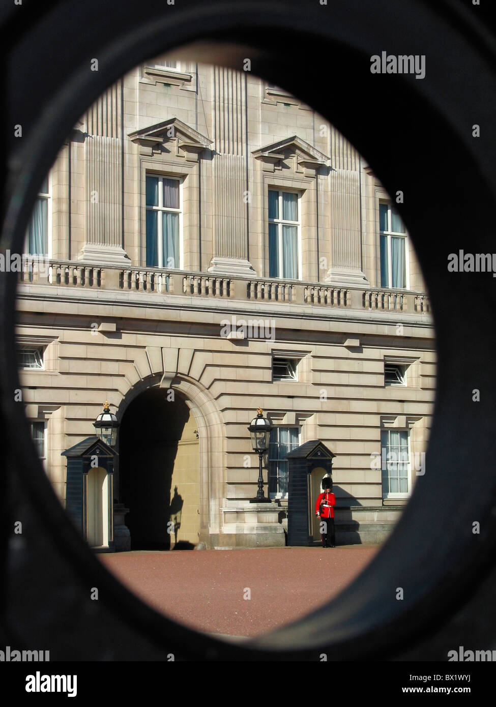 Buckingham Palace building construction England Great Britain Europe ...