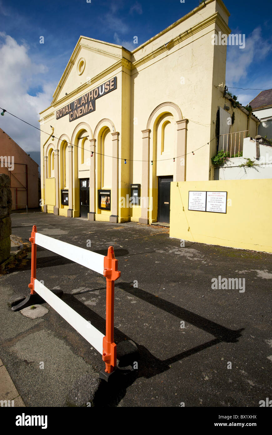 Tenby Town Center Pembrokeshire Wales UK Stock Photo - Alamy