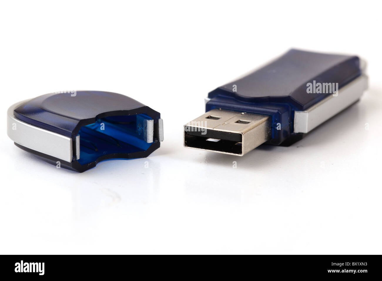 Memory Stick Close Up On White Isolated Background Stock Photo - Alamy