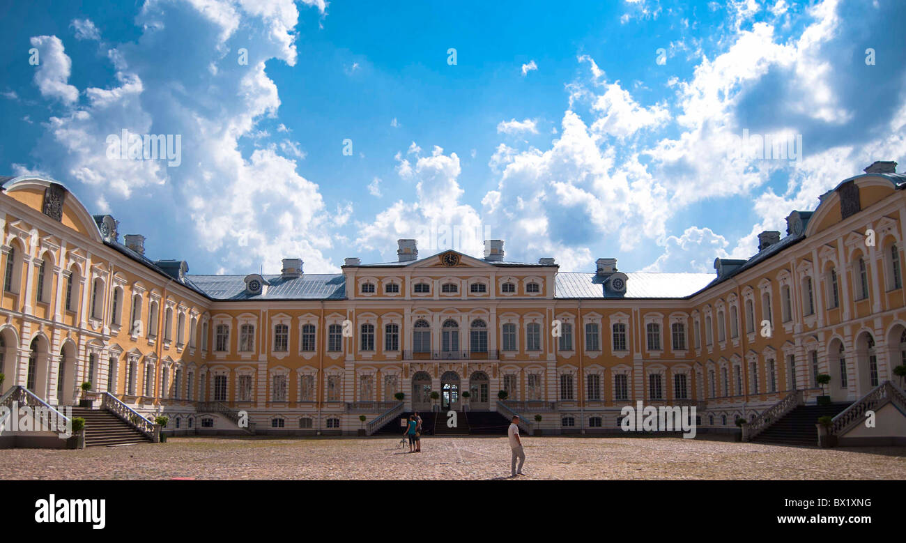 Rundale palace Latvia Stock Photo - Alamy