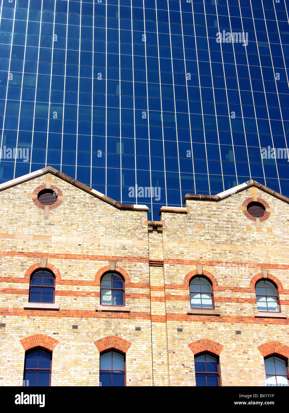 Stone And Brick Facade Office Building