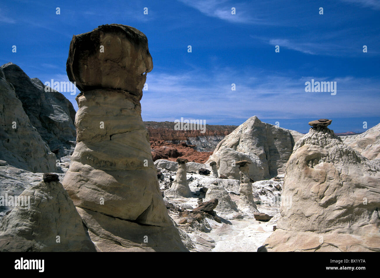 earth pillars erosion Escalante national Monument Grand Staircase ...