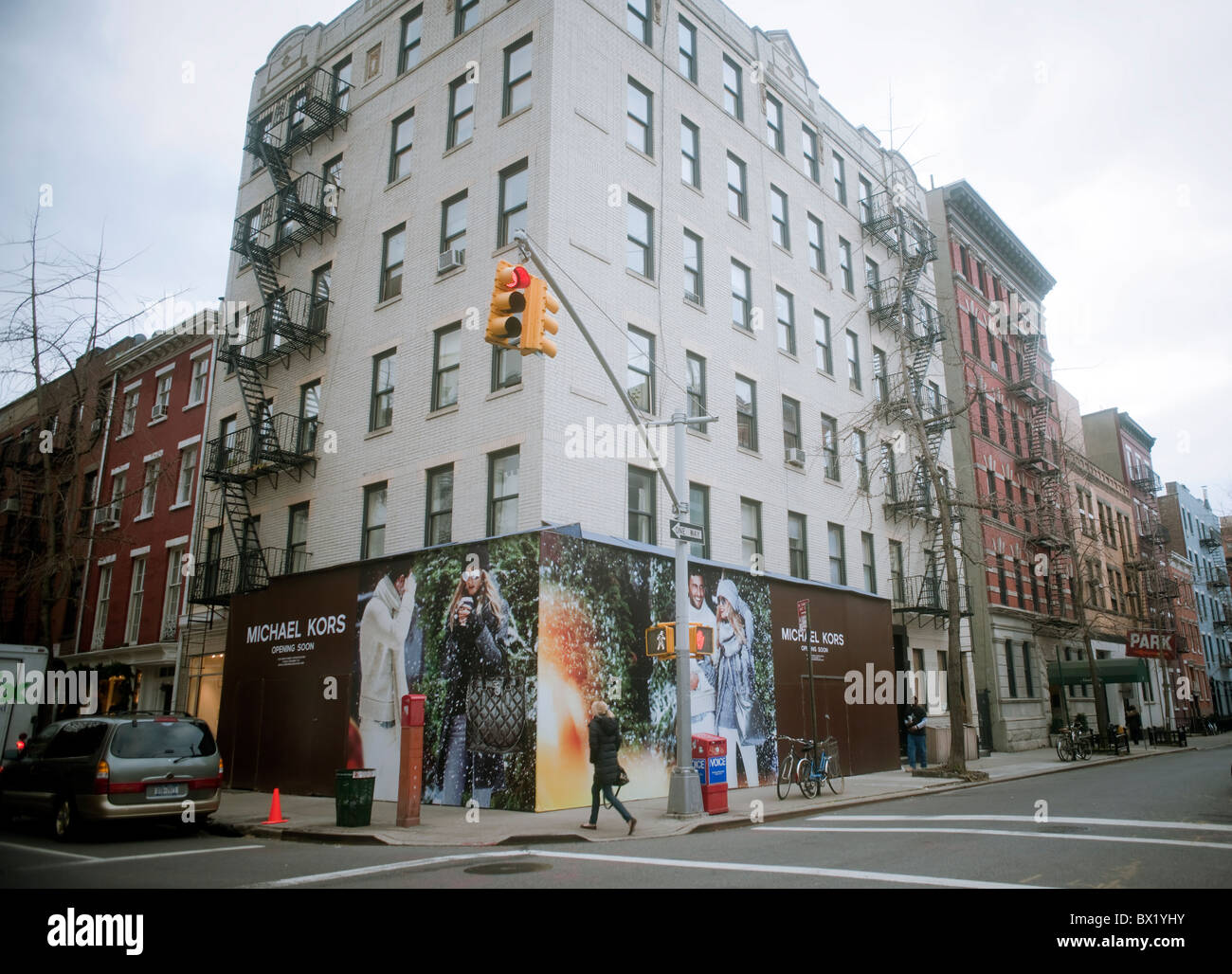382-384 Bleecker Street in Greenwich Village in New York Stock Photo ...