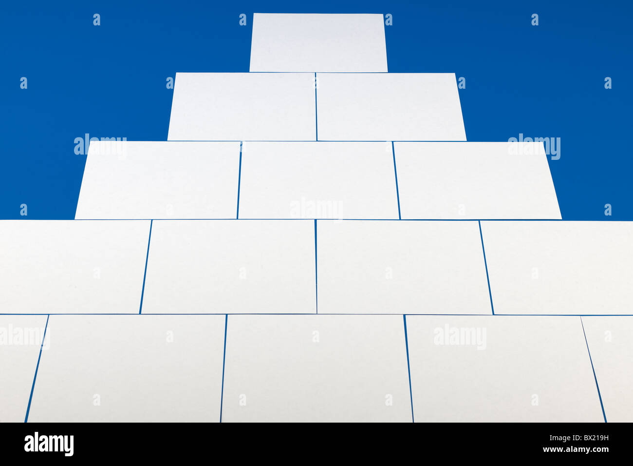 White square shapes hi-res stock photography and images - Alamy