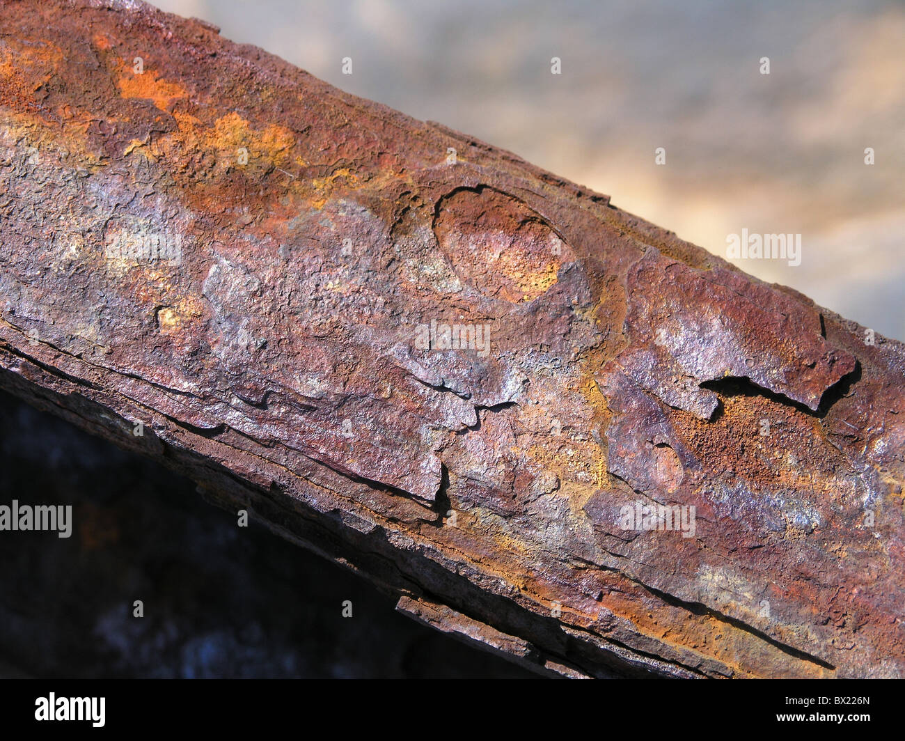 corrosion detail metal Rust rusting Stock Photo - Alamy