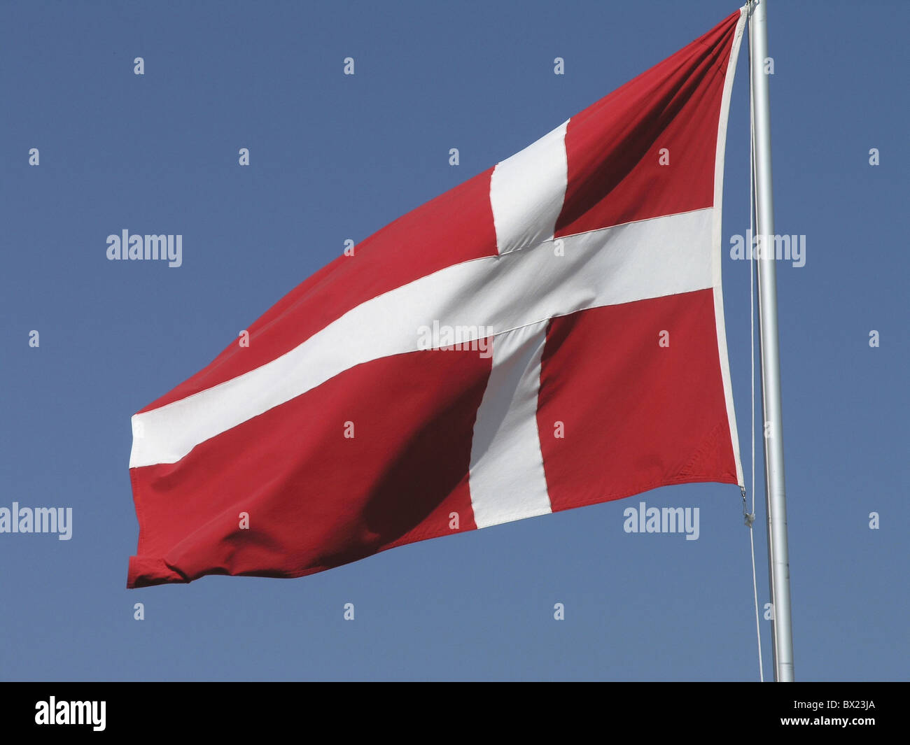 countries Denmark Europe Europe flag nations sky symbol Stock Photo - Alamy