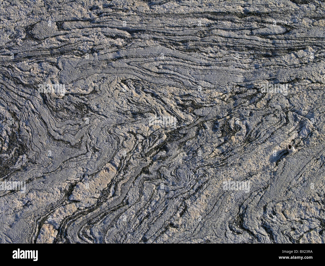 geology gneiss layers pattern rock shifts stone structure surface Stock ...